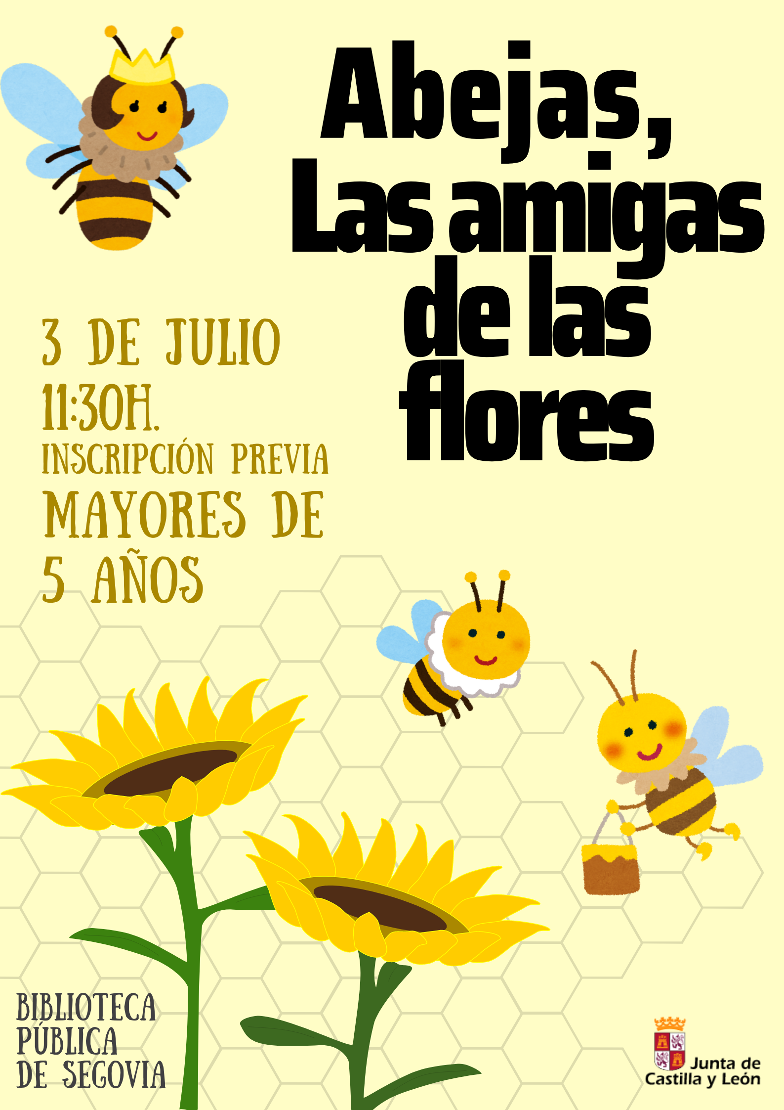 Abejas, las amigas de las flores. Caravan Palets. | Infosegovia.com